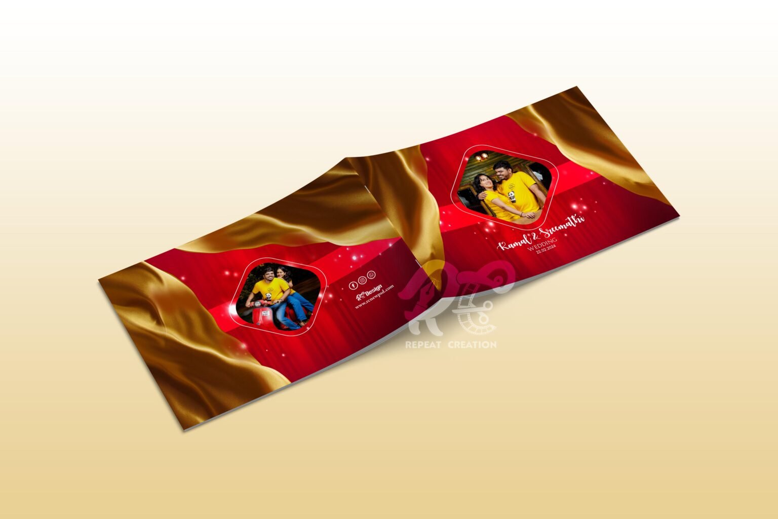 Album Cover Page 14x40 / 10 PSD Volume - 130 - RC Design