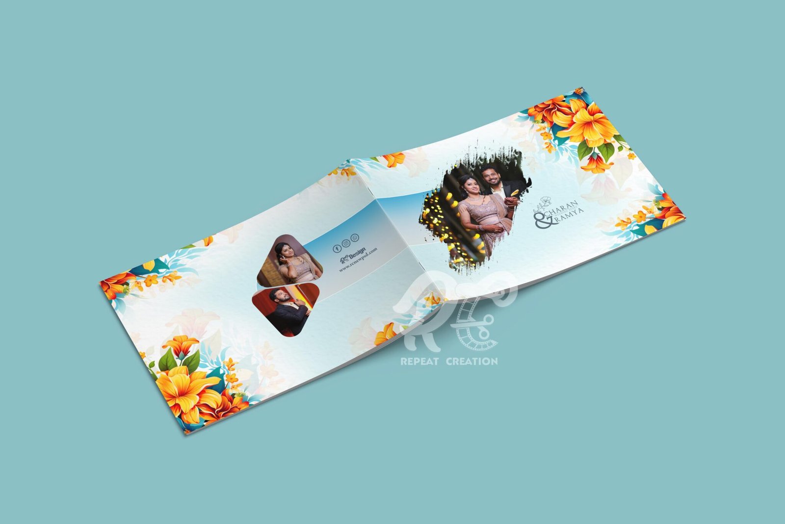 Album Cover Page 14x40 / 10 PSD Volume - 130 - RC Design