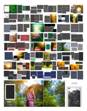Wedding Album Cover Page 14x40 - 10 PSD Volume - 115 - RC Design