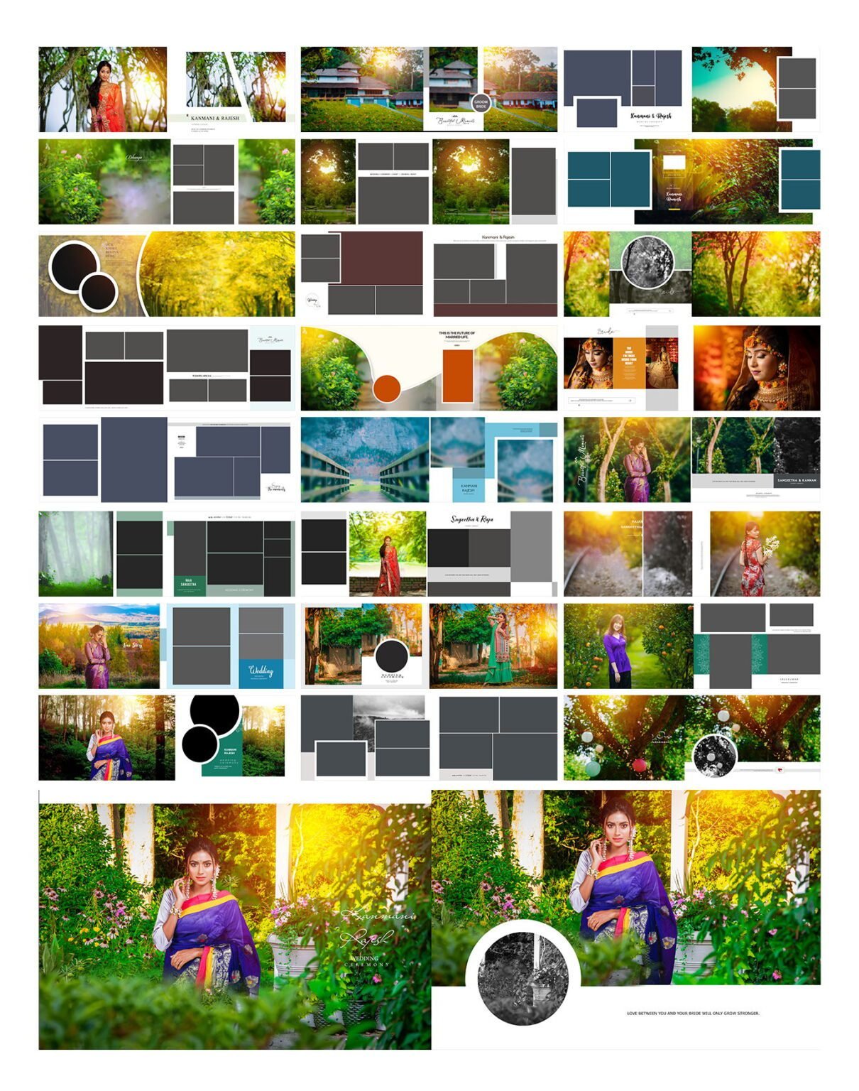 Creative Photo Collage 12x15 - 5 PSD Only - RC Design