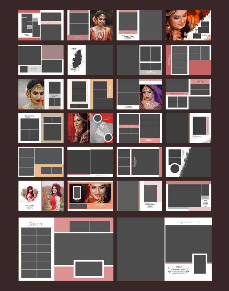 16x24 Book Type Album New Design Volume - 61 - RC Design