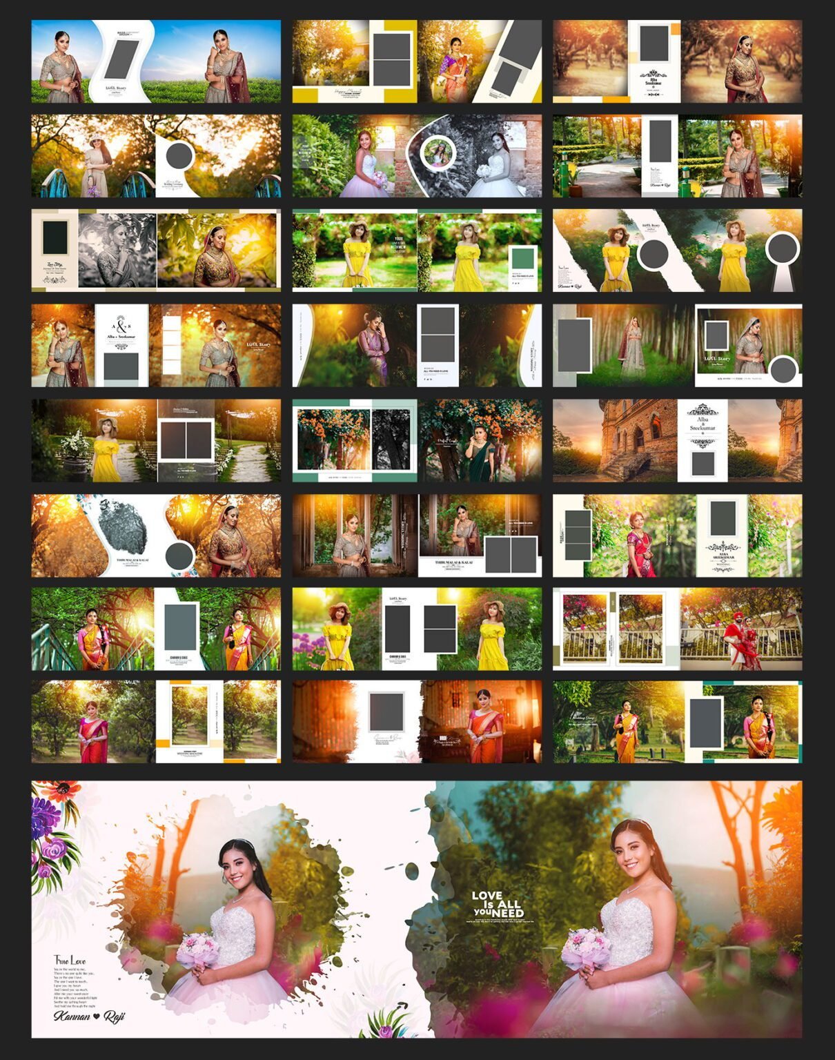 Pre Wedding Album 12x36 New Design Volume - 73 - RC Design