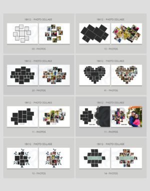 Photo Collage PSD 12x18 New Design Volume -25 - RC Design