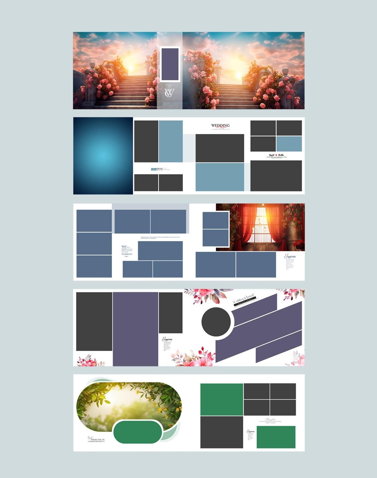 Puberty Album Design 12x36 - 5 PSD Only - RC Design