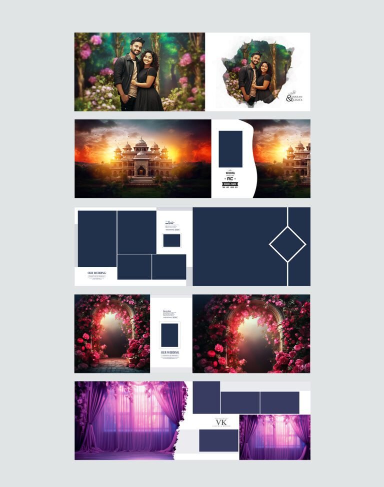 16x24 Kerala Wedding Album Design Volume - 113 - RC Design