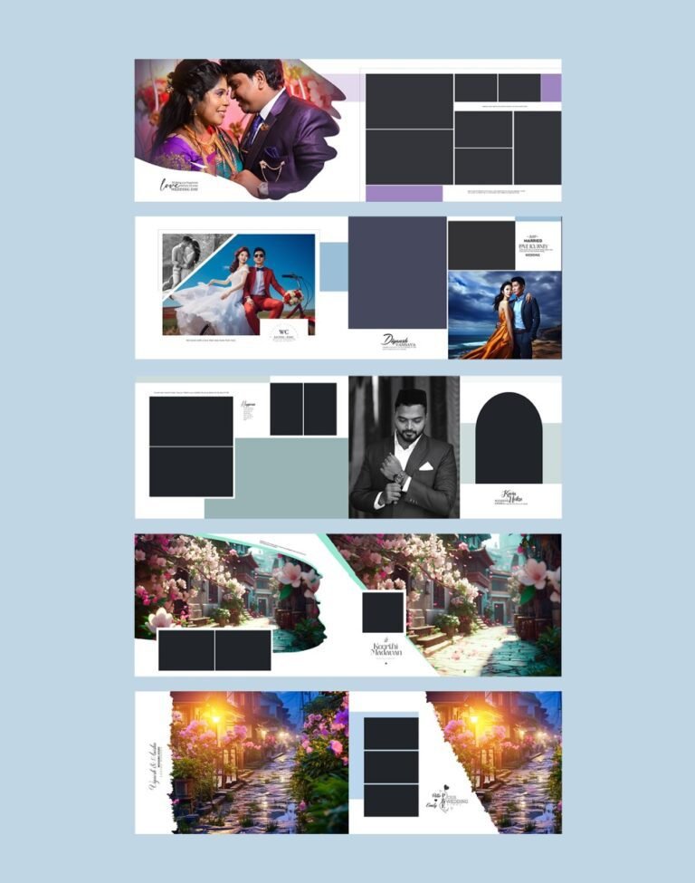 Creative Album 12x36 Templates 5 PSD Only - RC021 - RC Design