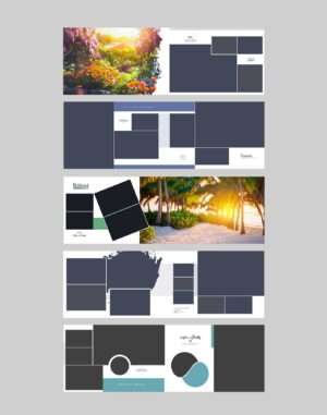 Creative Sheet Album Background 12x18 -10 PSD Only - RC Design