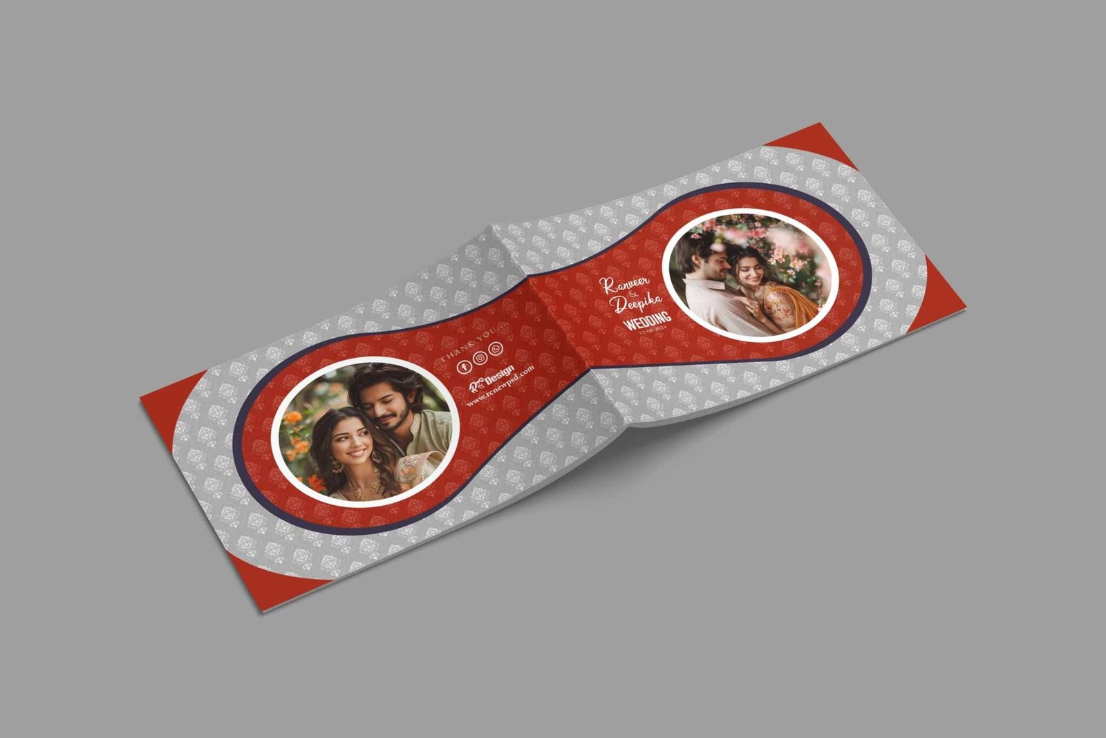 Wedding 2024 Album Cover Page 14x40 - 10 PSD Only - Volume – 144 - RC ...