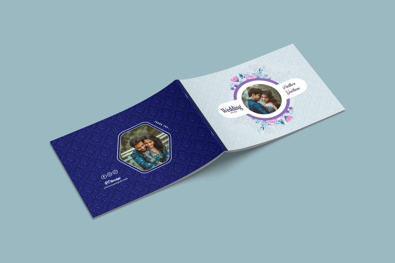 Wedding 2024 Album Cover Page 14x40 - 10 PSD Only - Volume – 144 - RC ...