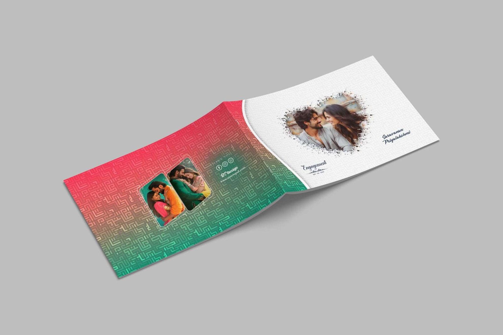 Wedding 2024 Album Cover Page 14x40 - 10 PSD Only - Volume – 144 - RC ...
