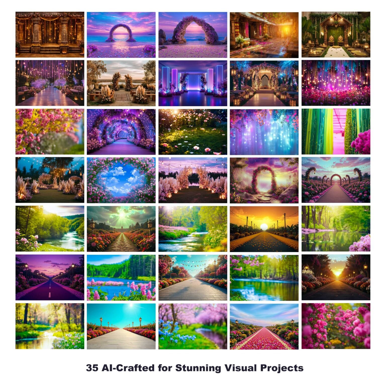 35 Ultra-Realistic Digital Backgrounds – AI-Crafted For Stunning Visual ...