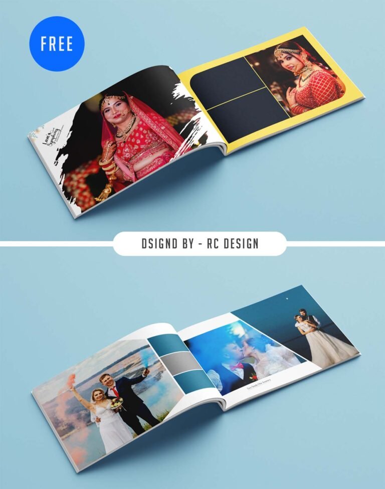 Royal Wedding Album Templates – Free PSD Collection-Vol-04 - RC Design